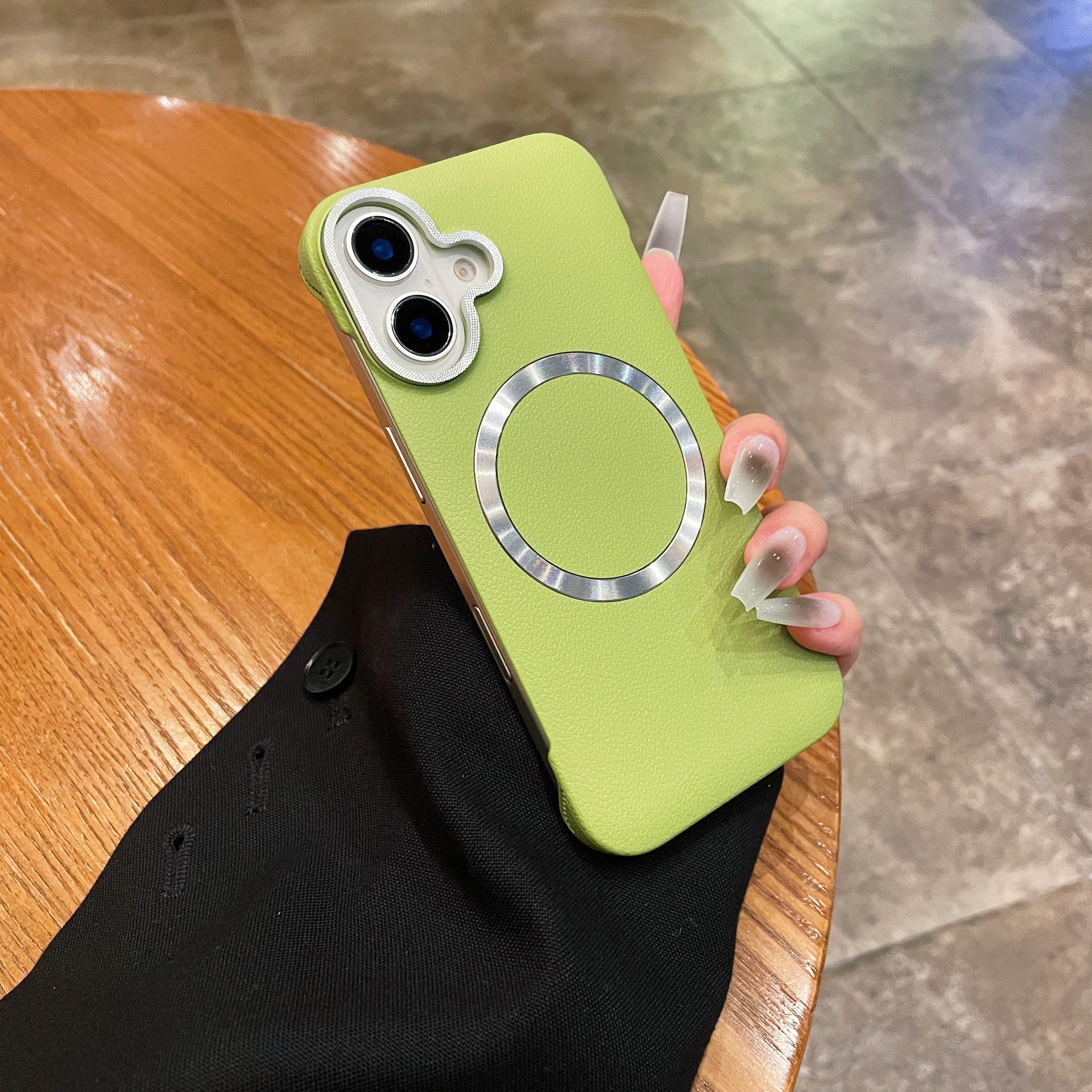 Magnetic Ultra Thin Designed for iPhone 16 Frameless Case Slim ...