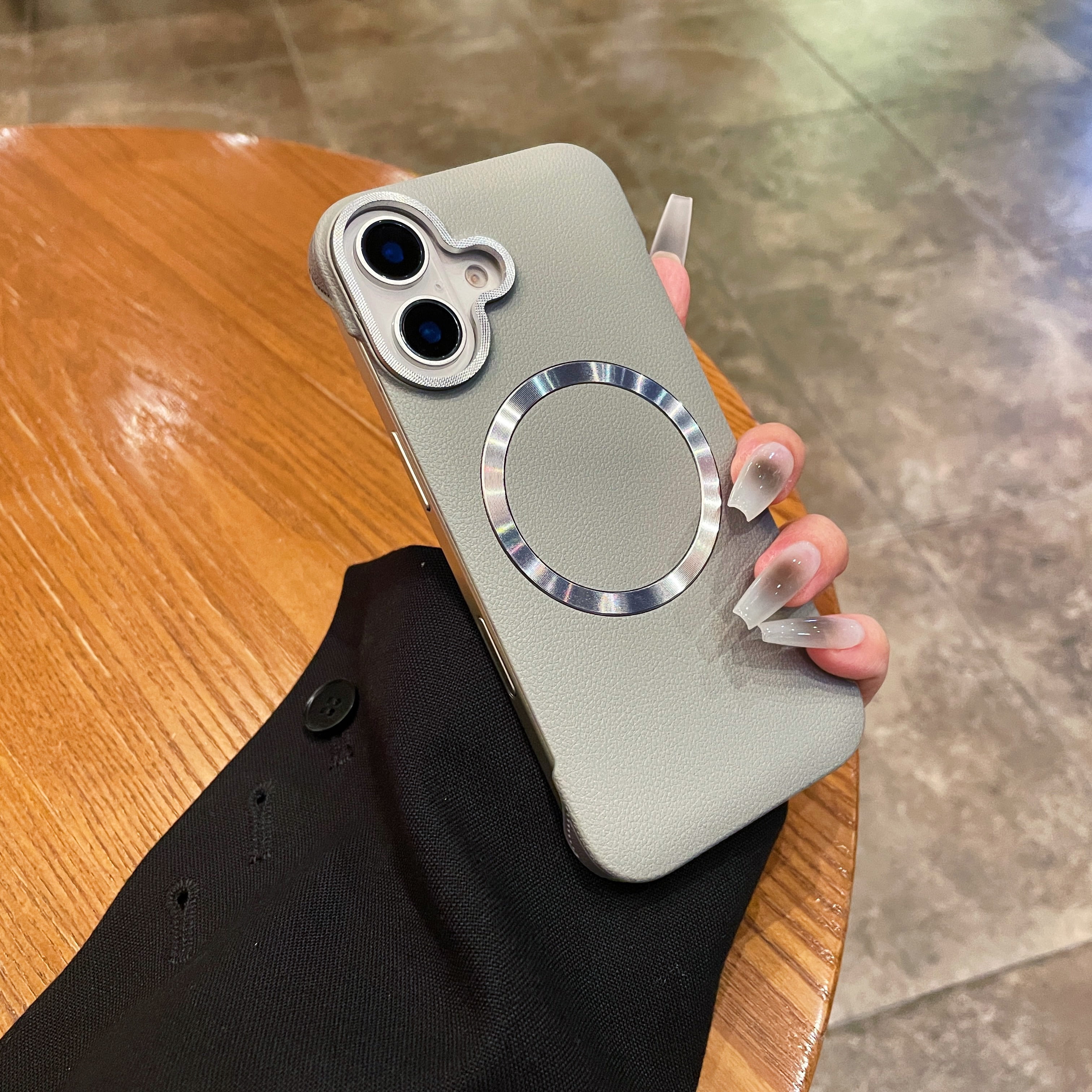 Magnetic Ultra Thin Designed for iPhone 16 Frameless Case Slim ...