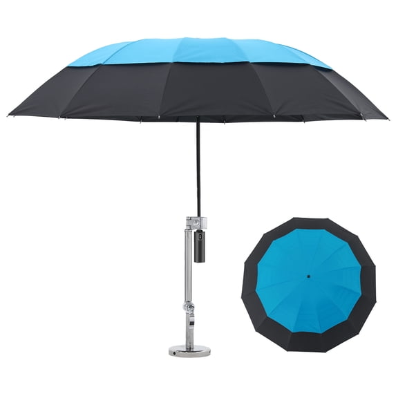 Magnetic Umbrella with Base Kit, Folding HVAC Umbrella with Magnetic ...