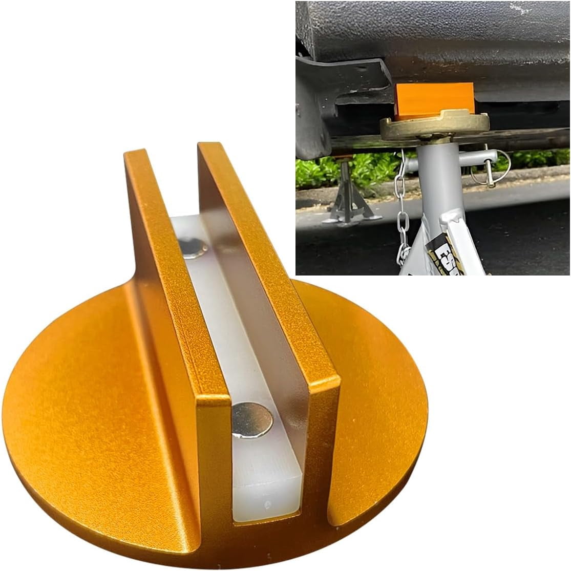 Magnetic Universal Jack Pad Pinch Weld Adapter, Jacking Puck Pinch Weld ...