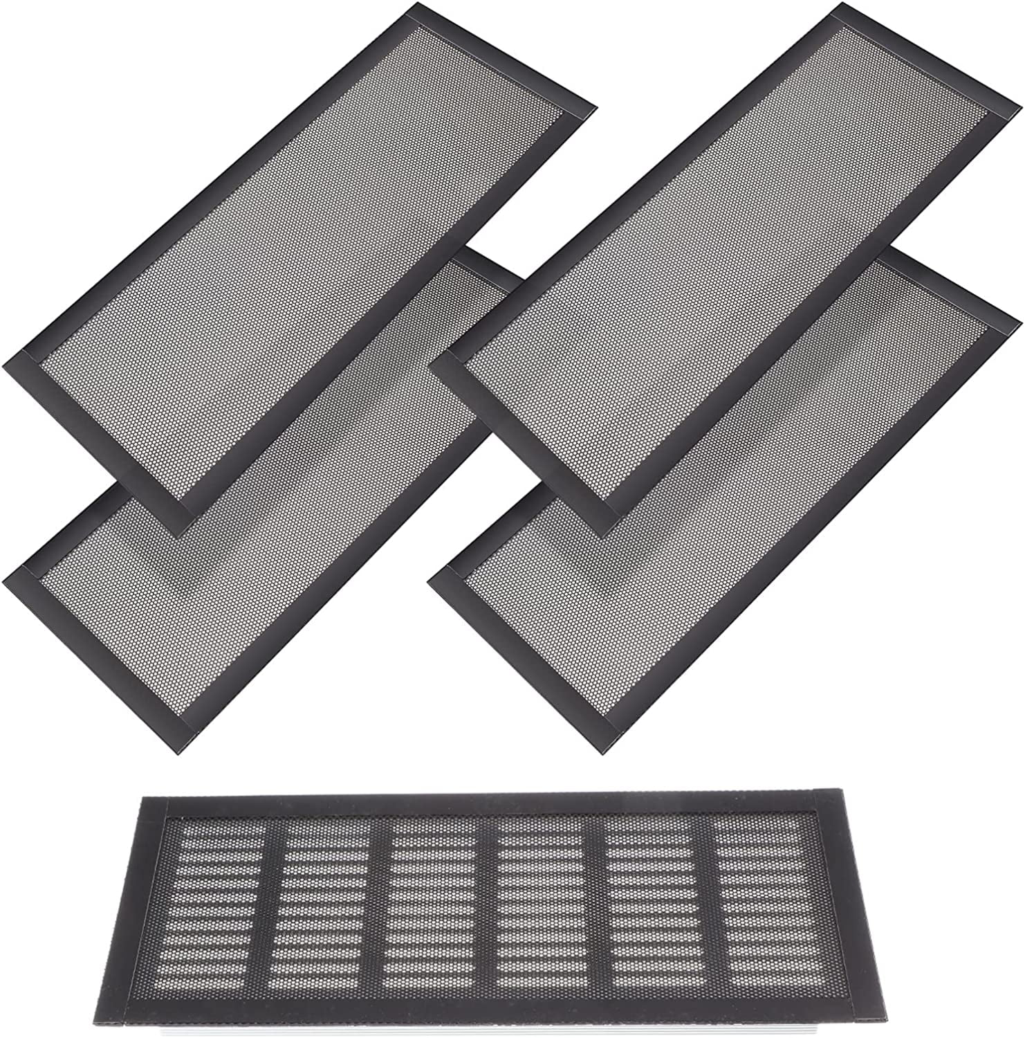 Magnetic Vent Covers for Home Floor 4 Pack, Happon 4x10 inch Magnet ...