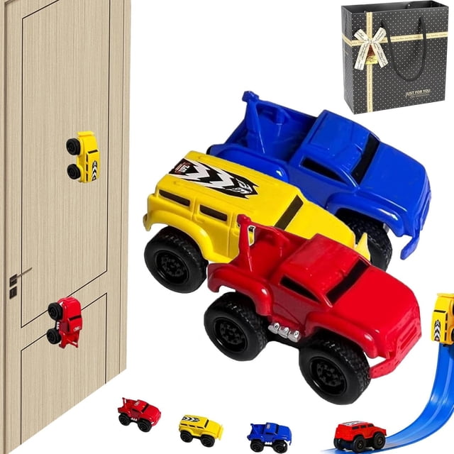 Magnetic Wall Climbing Car 2.4Ghz - STEM Physics Toy with 6 Magnets ...