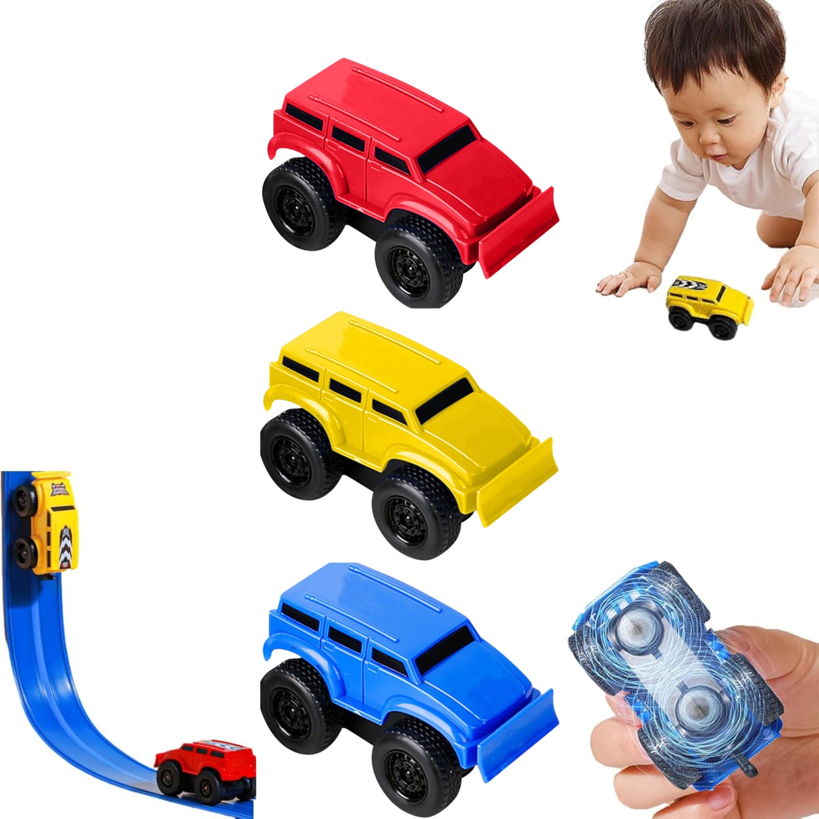 Magnetic Wall Climbing Toy Car, Inertial Magnetic Levitation Wall ...