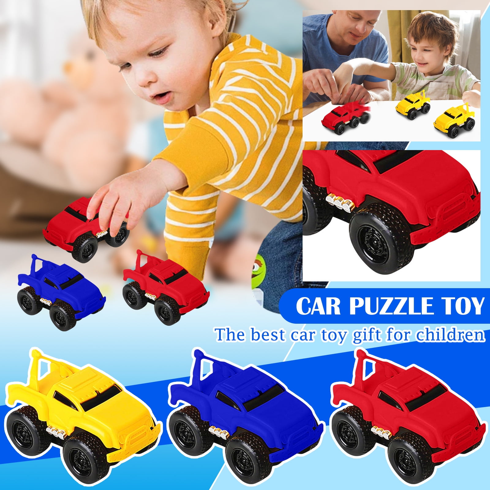 Magnetic Wall Climbing Toy Car, Magnetic Inertial Wall Car, Anti ...