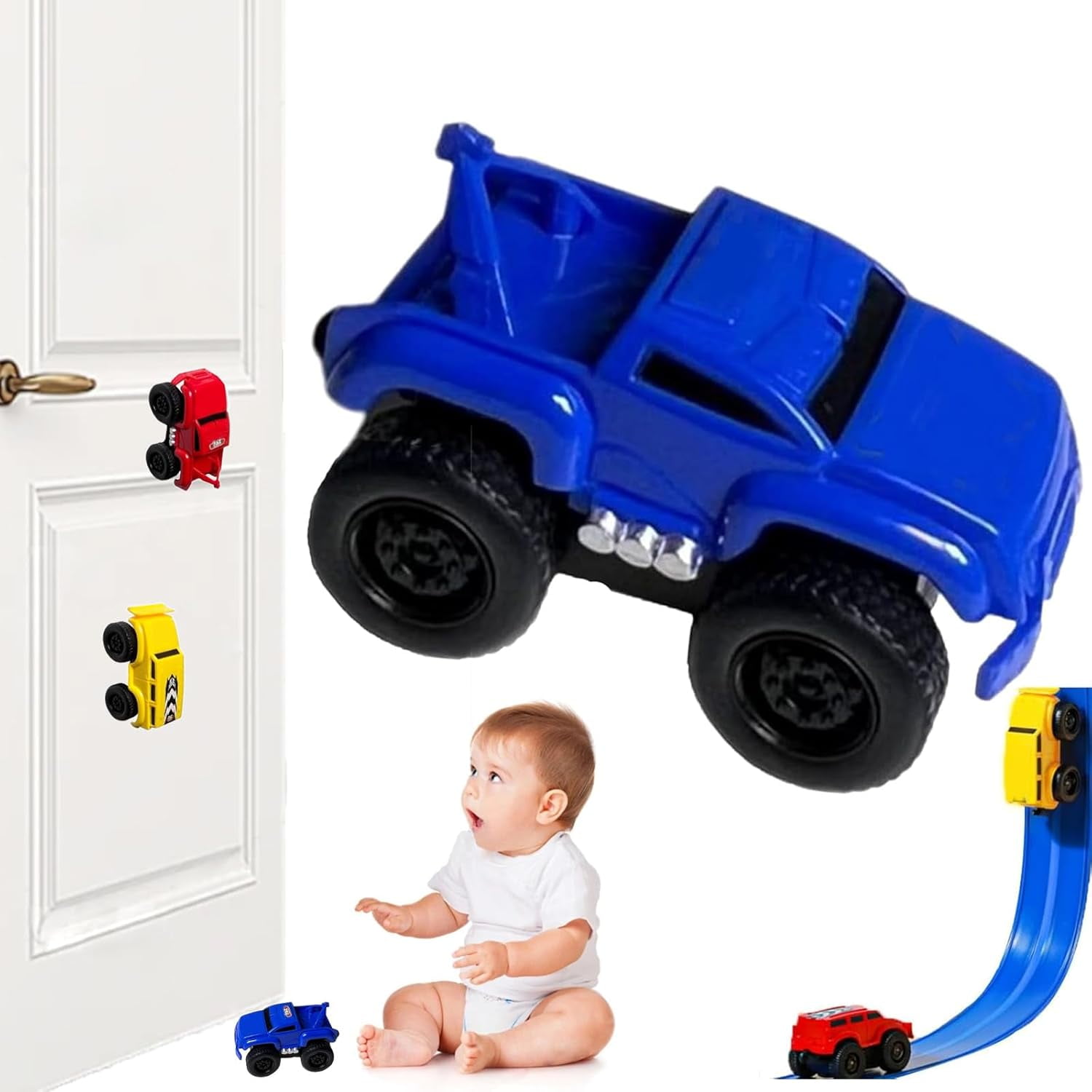 Magnetic Wall Climbing Toy Car, Wall Climbing Car, Anti-Gravity Climber ...