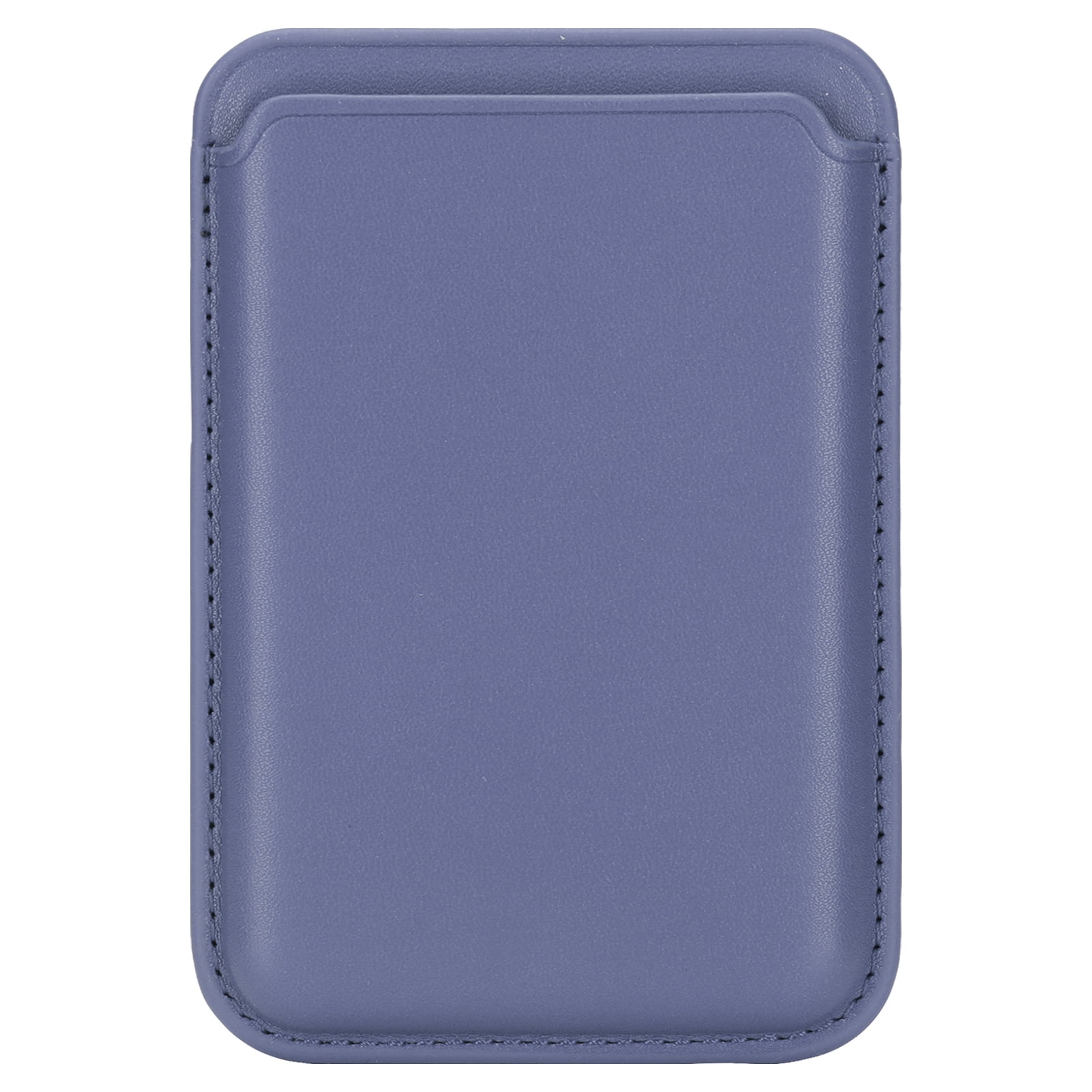 Magnetic Wallet PU Leather Holds Up to 2 Cards Cell Phone Card Holder ...