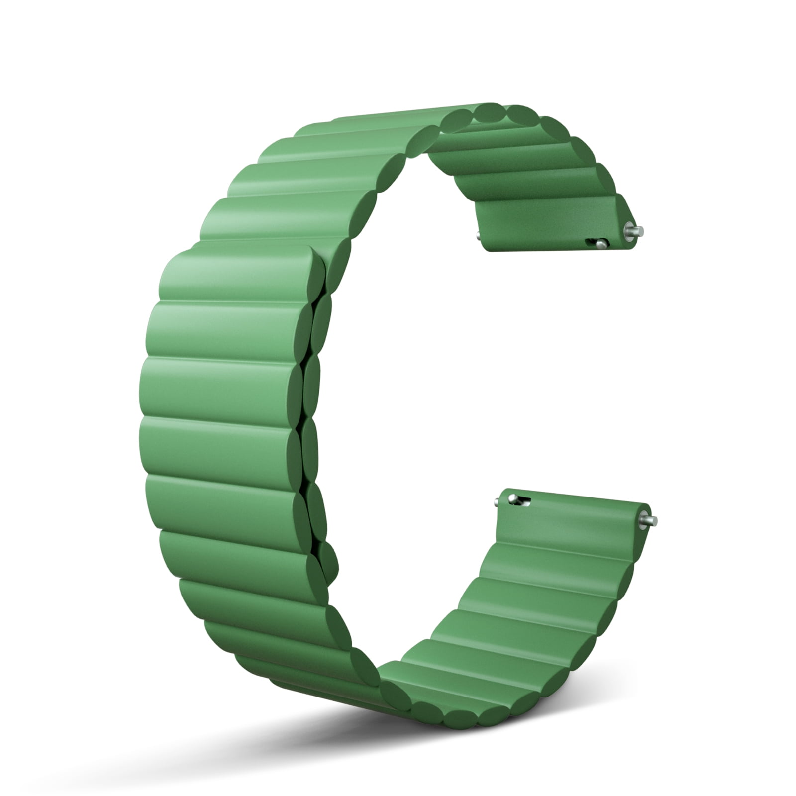 Magnetic Watch Band, Silicone Watch Strap 20mm Smartwatch Bands, Women ...