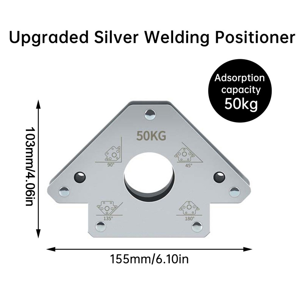 Magnetic Welding Positioner Double-layer Galvanized Panel Flat And Non ...