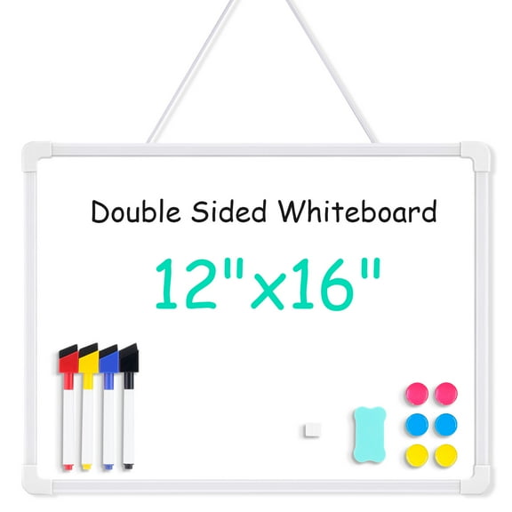 A5 Reusable Whiteboard Notebook – Portable White Leather Notepad, Easy ...