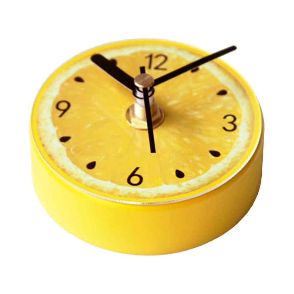 Magnetic White Board Magnets Fridge Stickers Fruit Pattern Fridge Clock ...