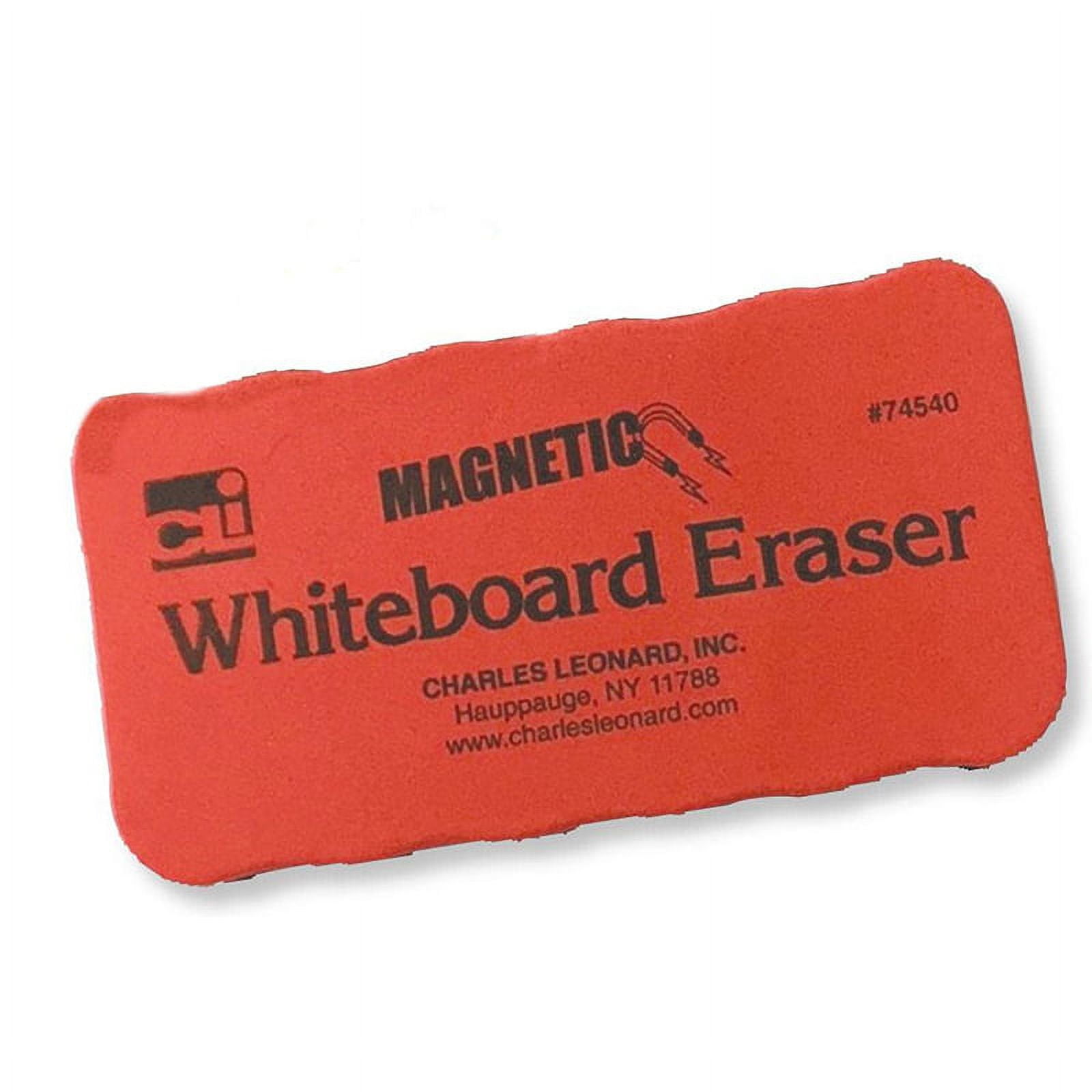 Magnetic Whiteboard Eraser, Red/Black, 12 Per Pack | Bundle of 10 Packs ...