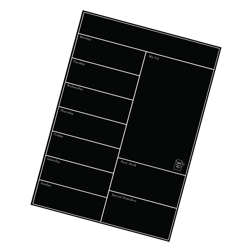 Magnetic Whiteboard Fridge Calendar Weekly Planner Family Planner ...