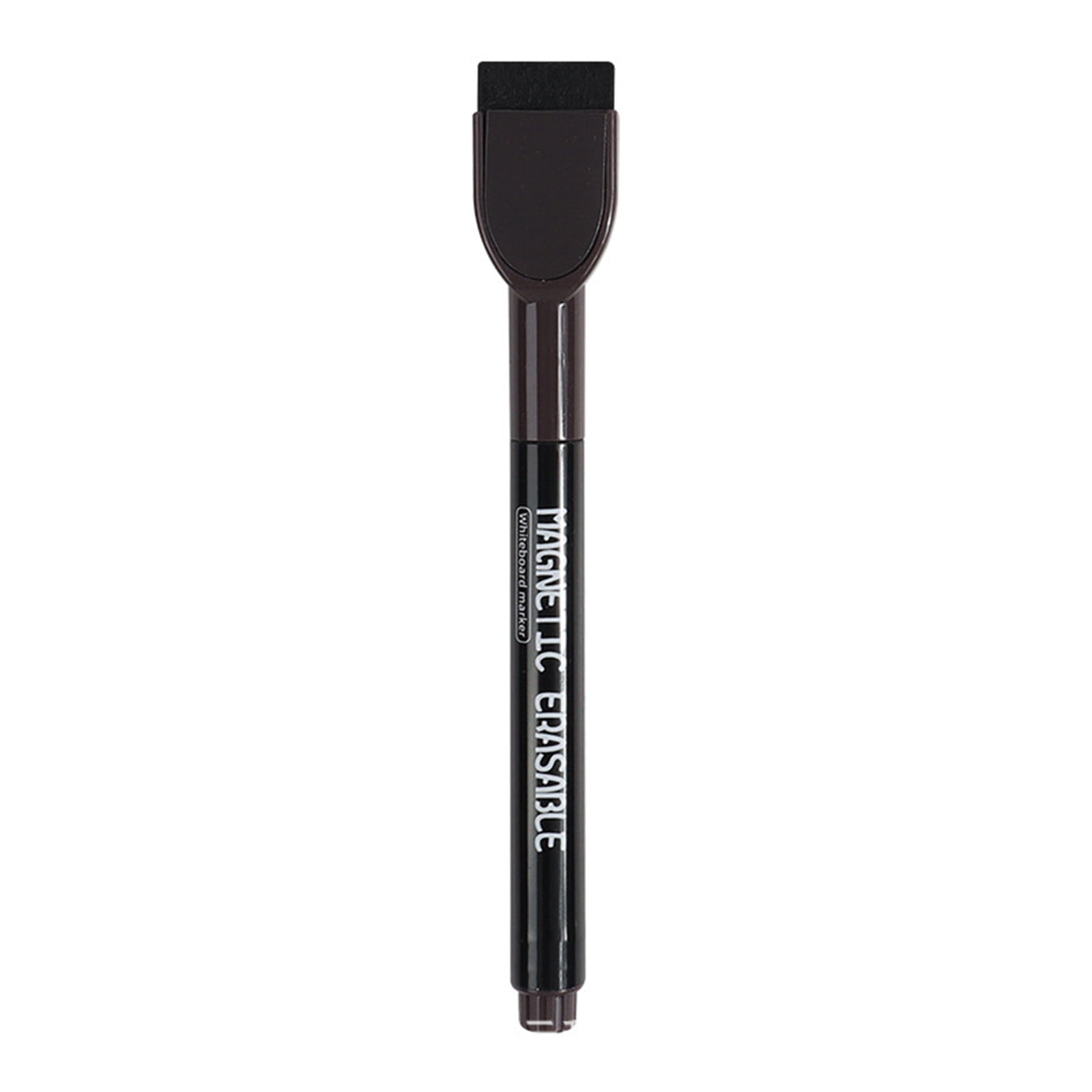 Magnetic Whiteboard Marker with Eraser, Fine Tip Low Odor Dry Erase Pen ...