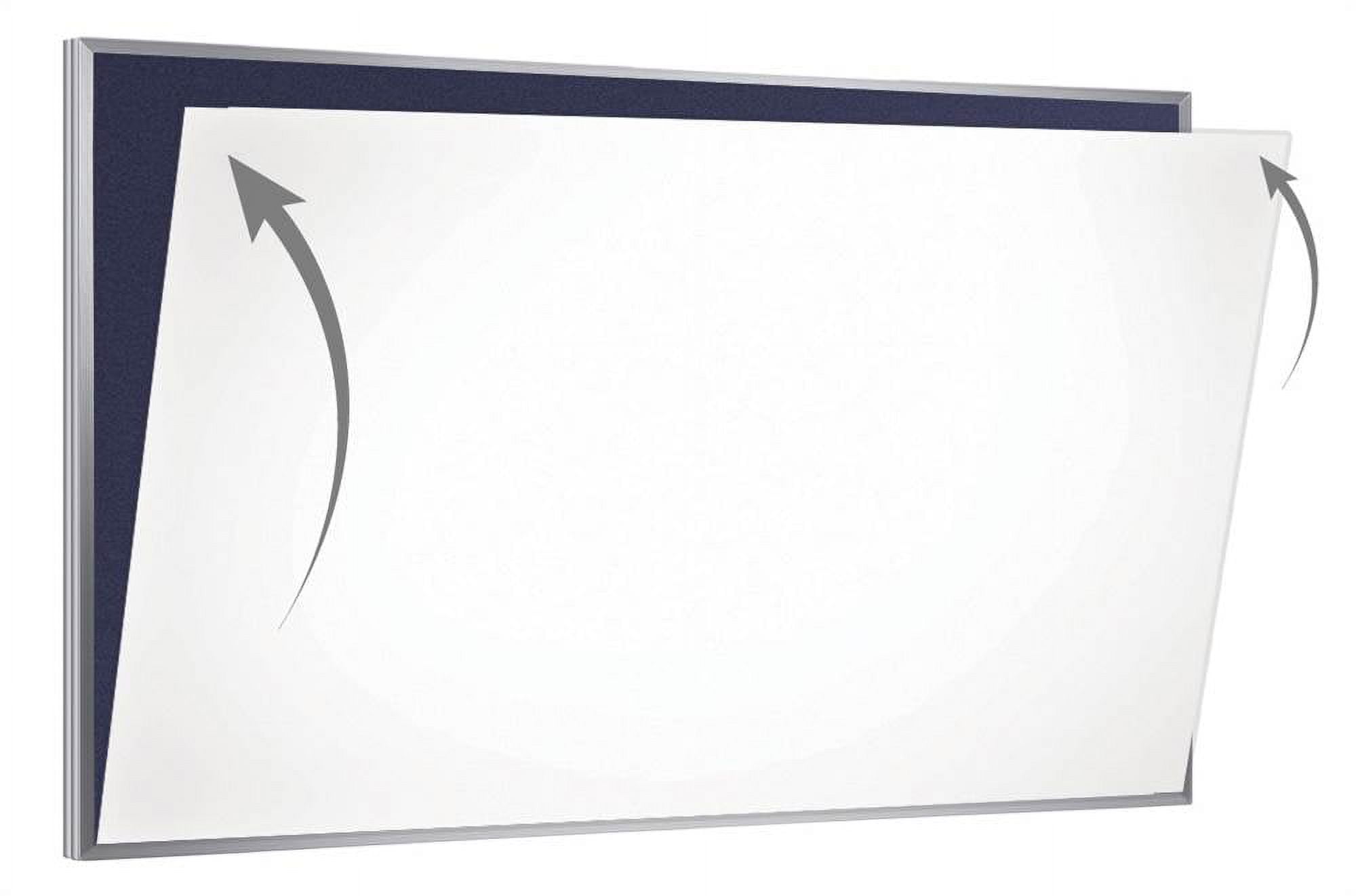 Magnetic Whiteboard Sheet (48 in. W x 0.25 in. D x 48 in. H) - Walmart.com