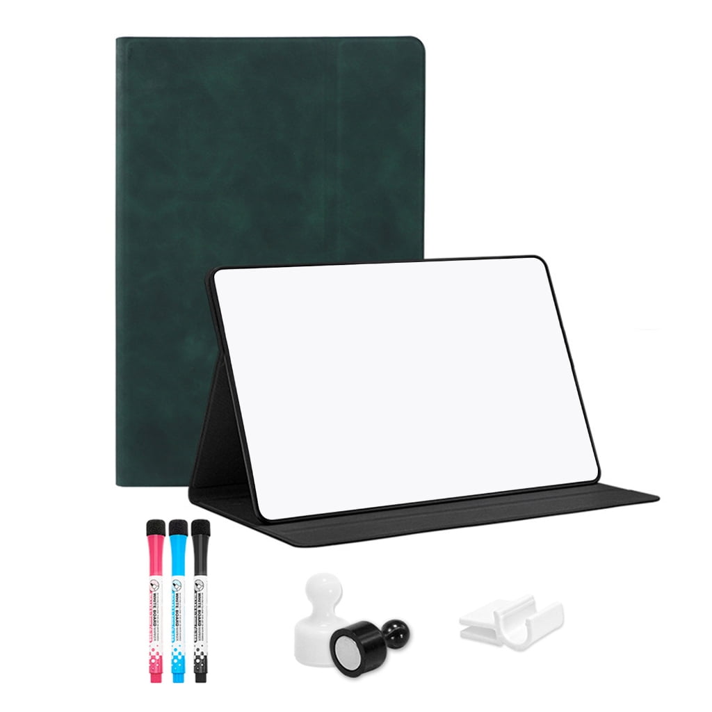 Magnetic Whiteboard with Folding Stand Notebook Board Double-Sided ...