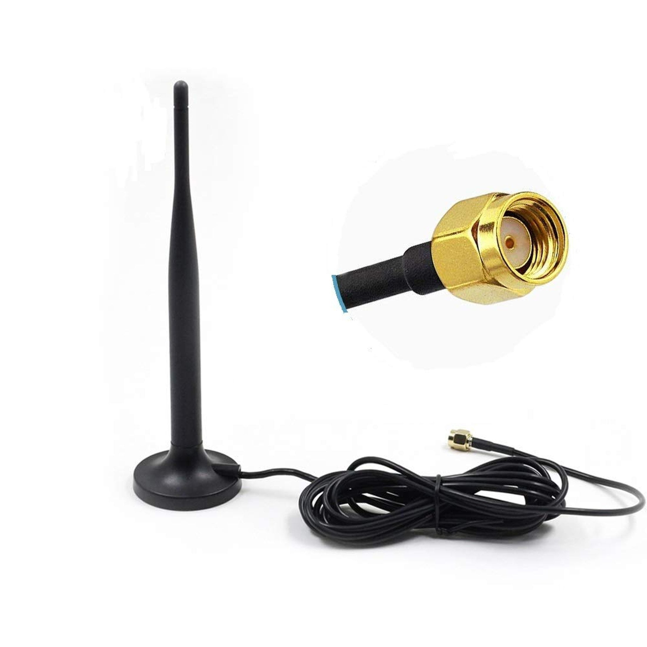 Magnetic WiFi Antenna Extender with 9.85Ft Cable for Security Cameras ...