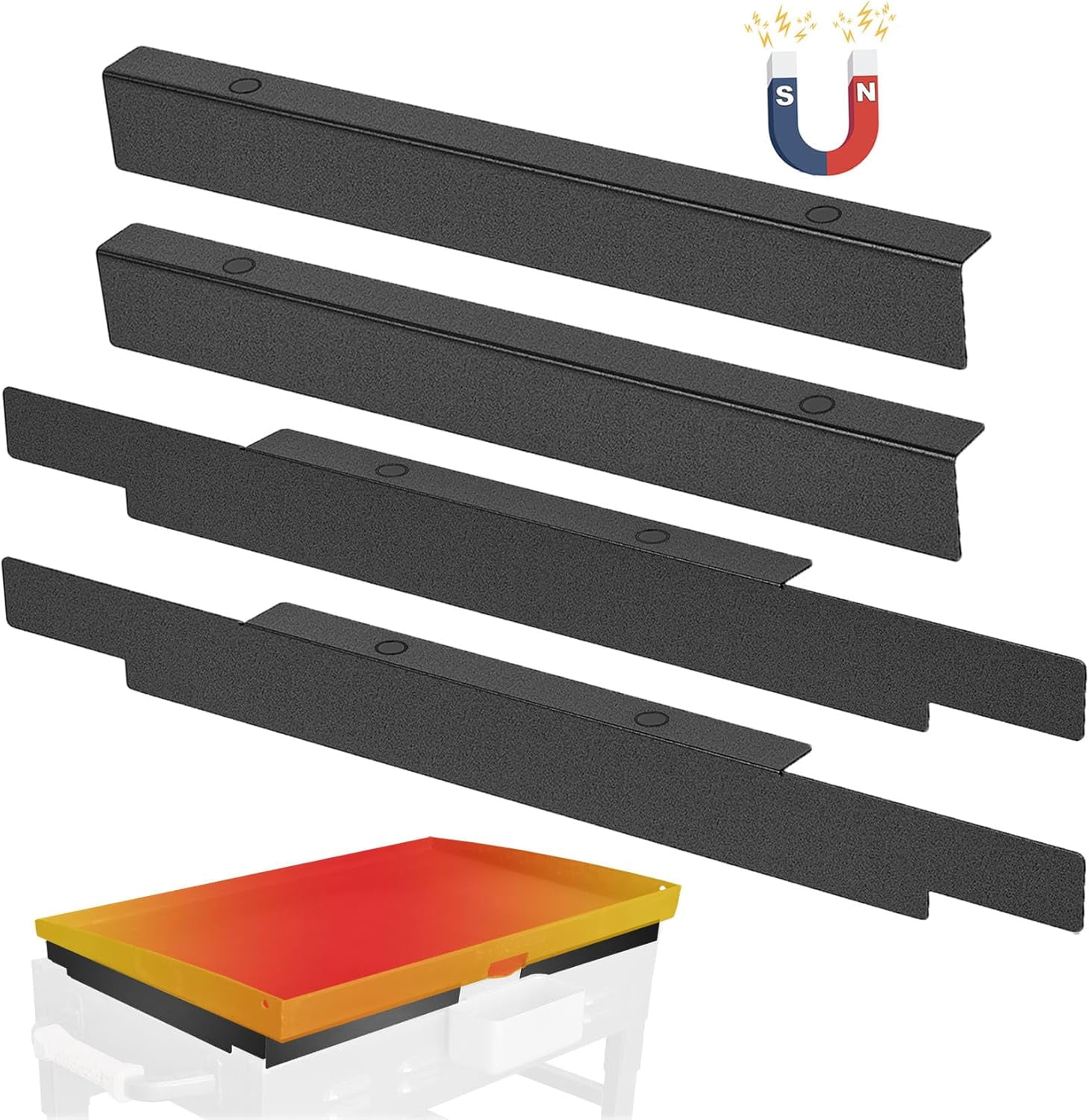 Magnetic Wind Screens Without Vents, Upgraded Wind Guards for ...