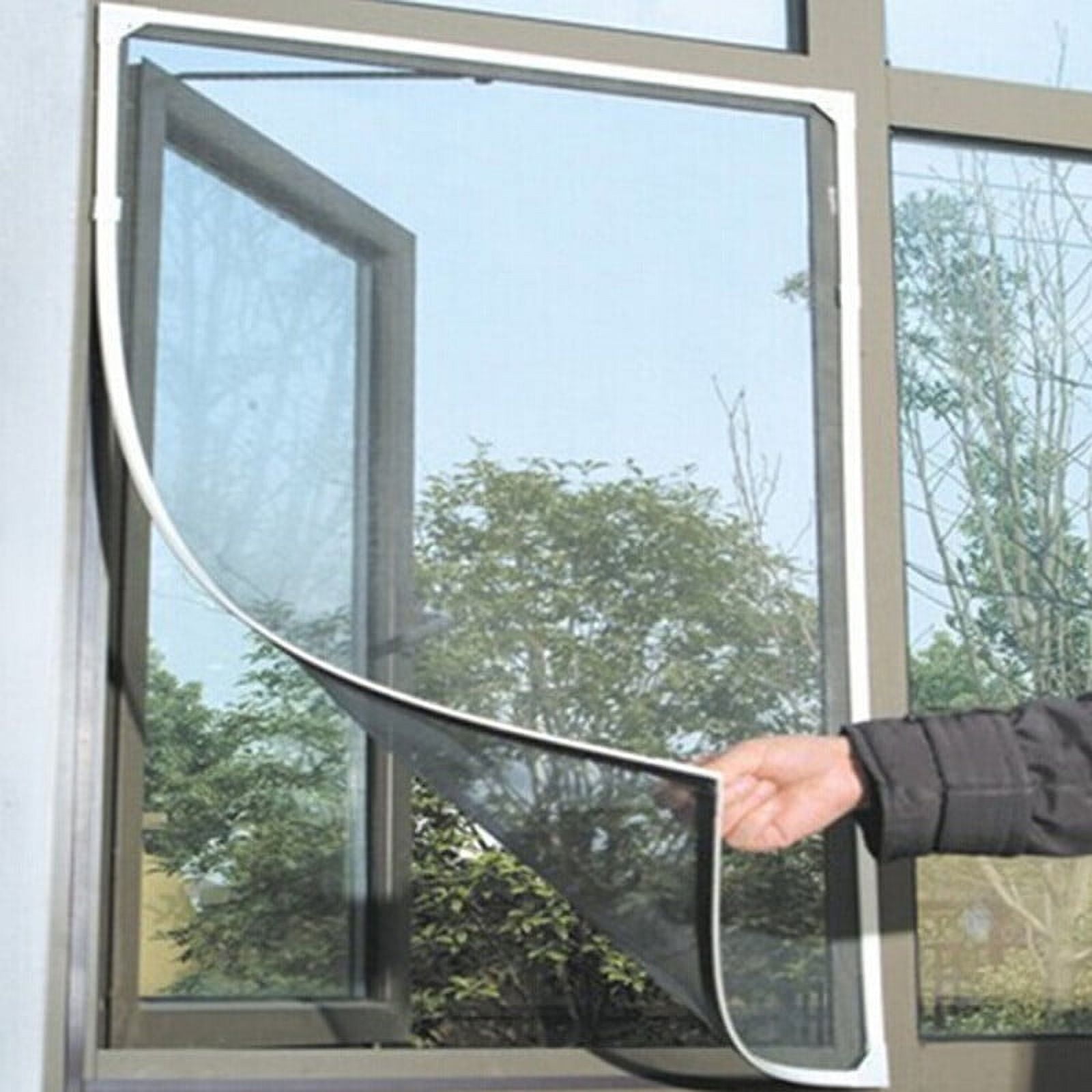 "DIY Magnetic Window Screen - Adjustable Anti-Mosquito, Bug, Insect ...