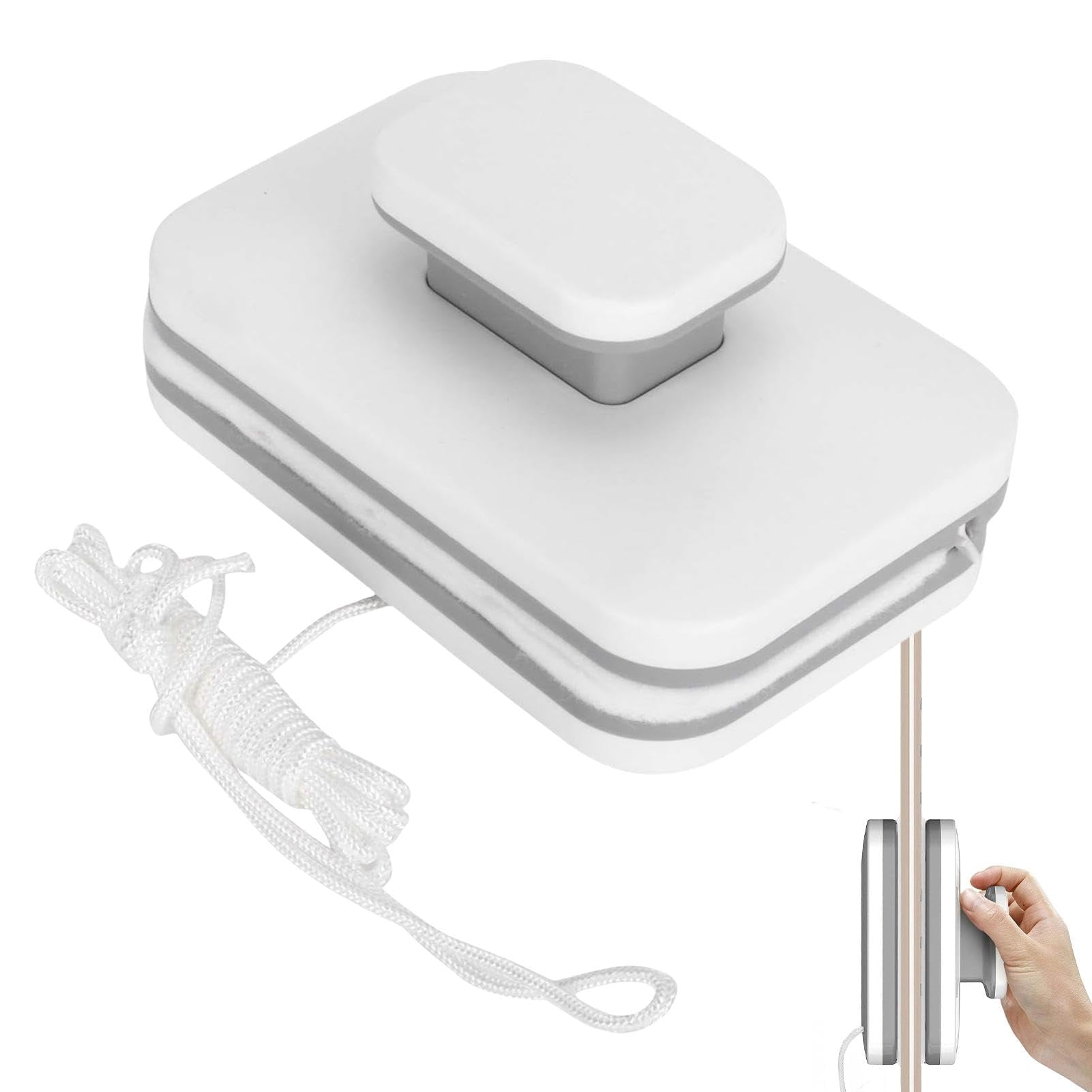 Magnetic Windshield Cleaner Tool, Adjustable Magnetic Window Cleaner ...