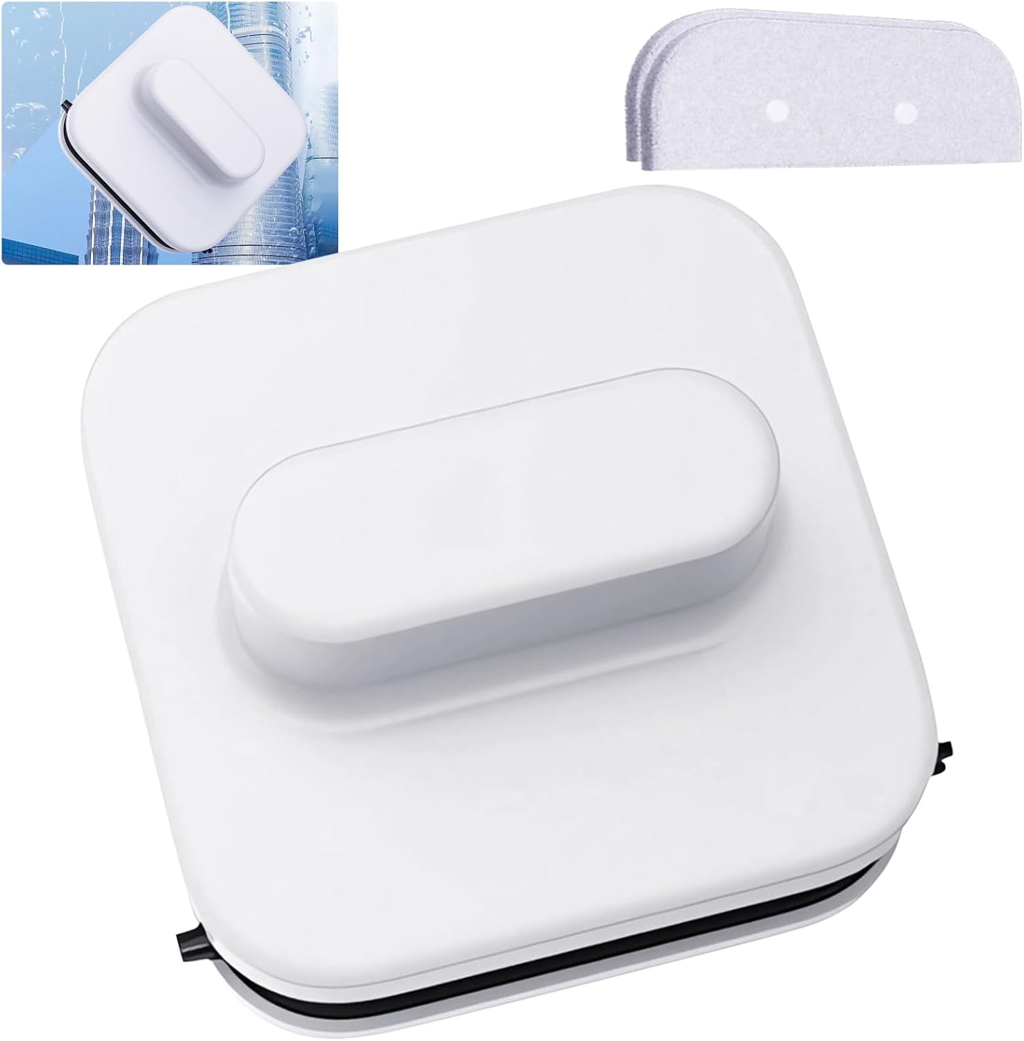 Magnetic Windshield Cleaner Tool, Windshield Wow Magnetic Car Window ...