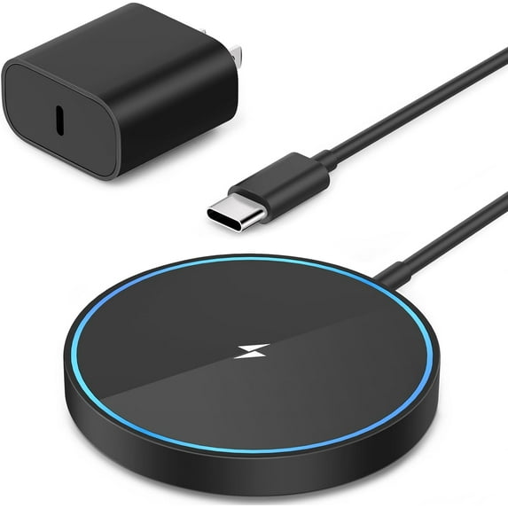 Magnetic Wireless Charger Mag Safe Charging Pad Compatible with iPhone ...