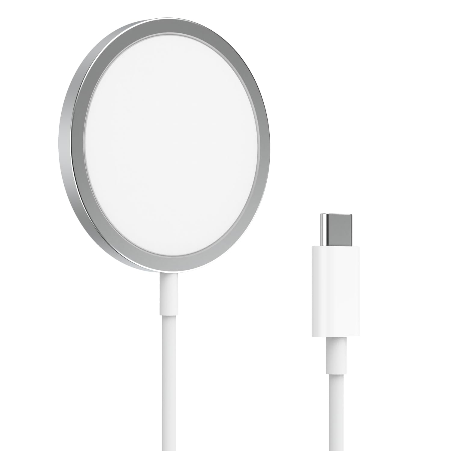 Magnetic Wireless Charger for iPhone, 15W USB C MagSafe Charging Pad ...