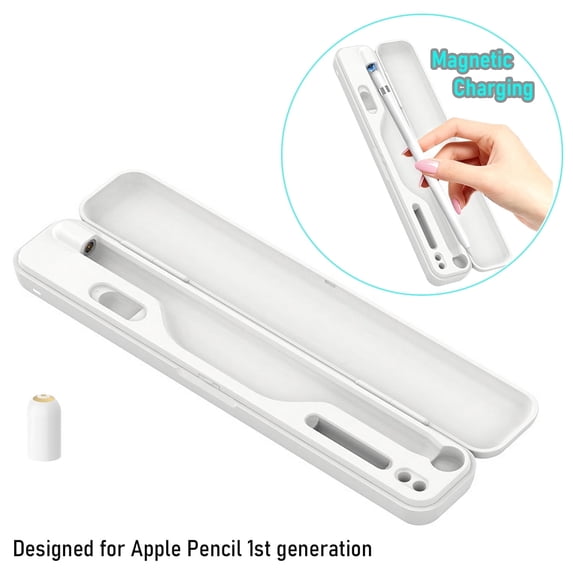 Magnetic Wireless Charging Case for Apple Pencil 1st Generation, Built ...
