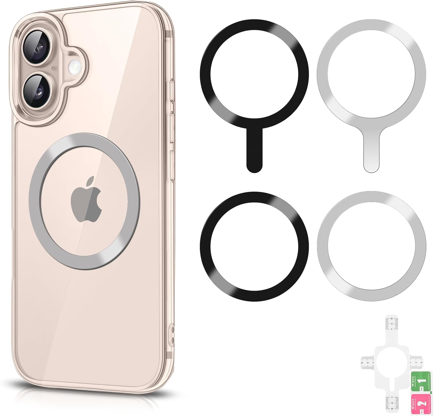 Magnetic Wireless Charging Rings for Magsafe, Magsafe Sticker, for ...