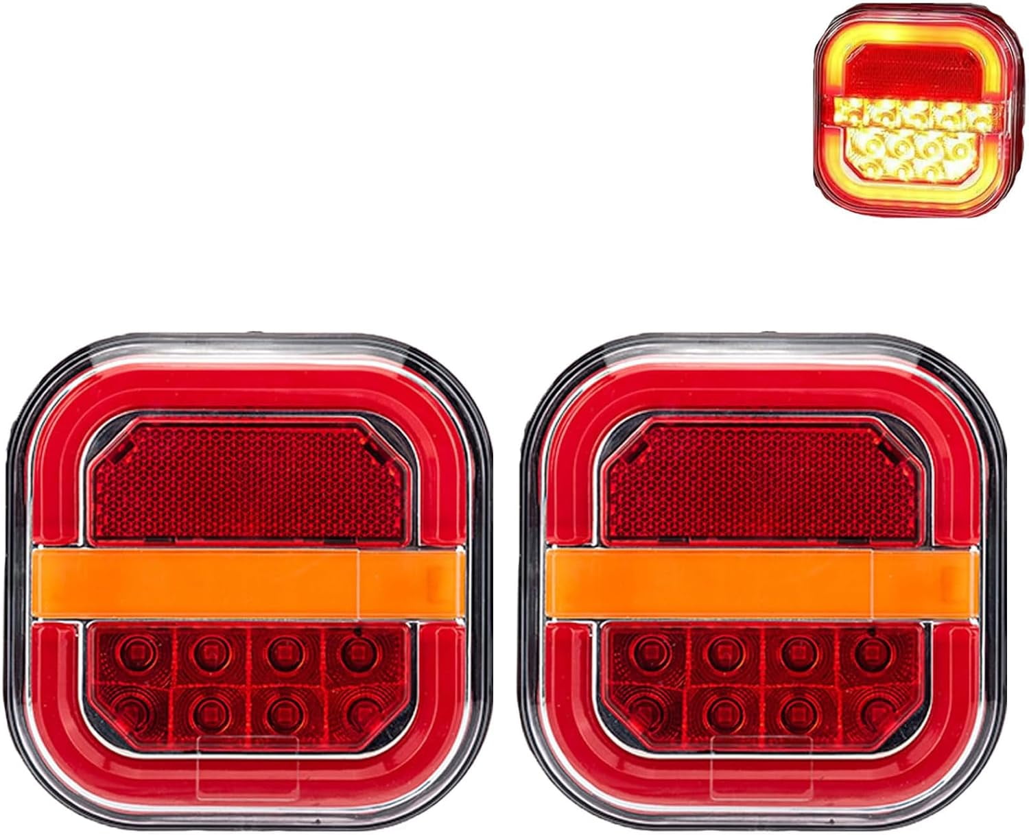 Magnetic Wireless Tail Lights for Trailer, Wireless Trailer Lights ...