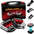 Magnetic Wireless Trailer Lights Kit, Rechargeable LED Tow Tail Lights ...