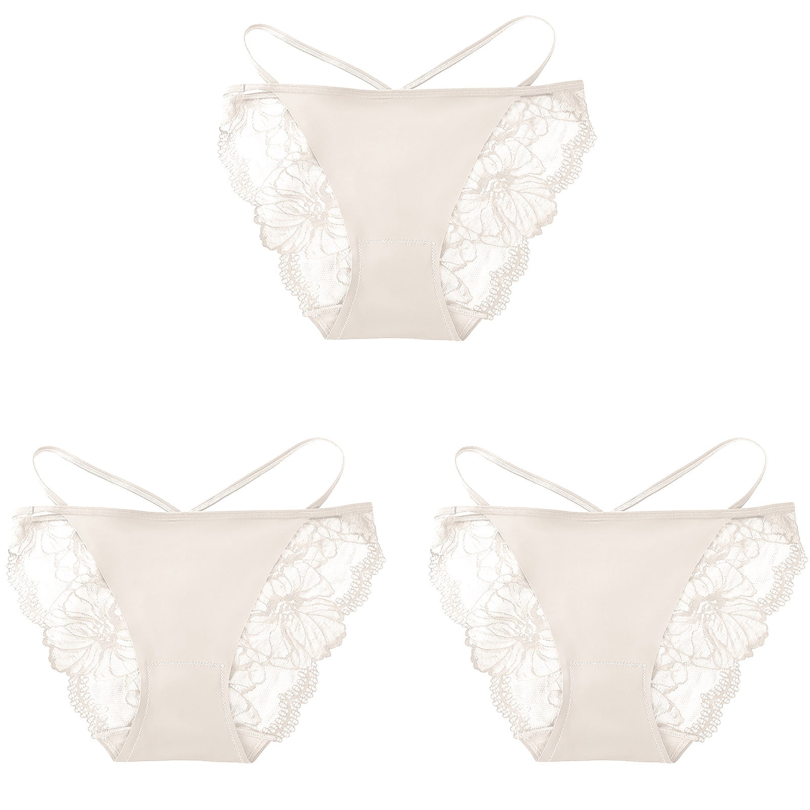 Magnetic Women Thongs Seamless Underwear High Waisted No Show Panties ...