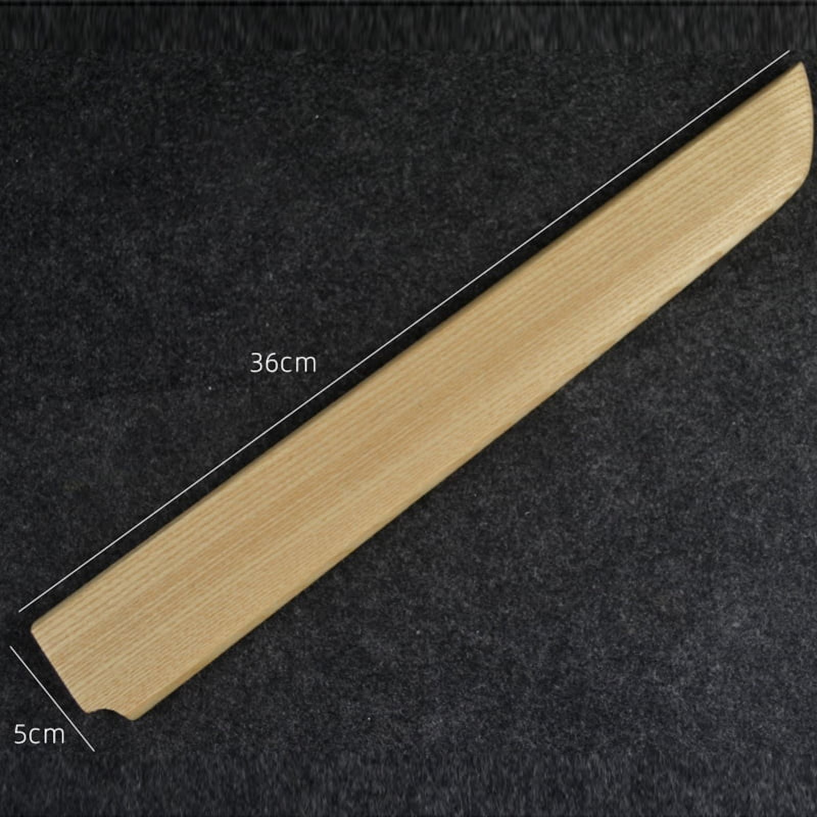 Magnetic Wooden Kitchen Knife Scabbard Japanese Yanagiba Fish Cutter ...