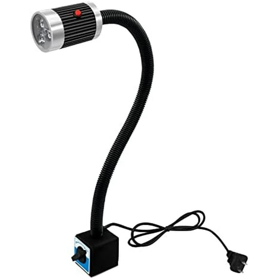 Magnetic Work Light, Flexible Gooseneck LED Lamp with Strong Magnetic ...