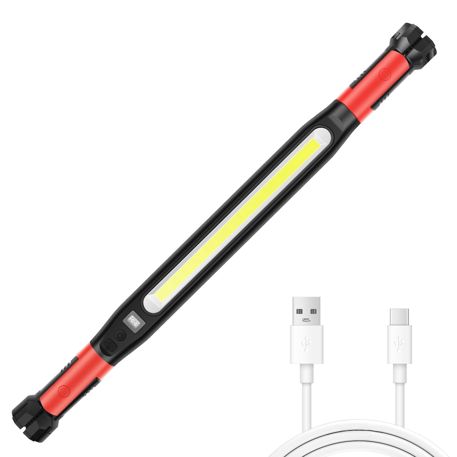 Grusce Magnetic Work Light Portable Under Hood Working Light Bar Bright ...