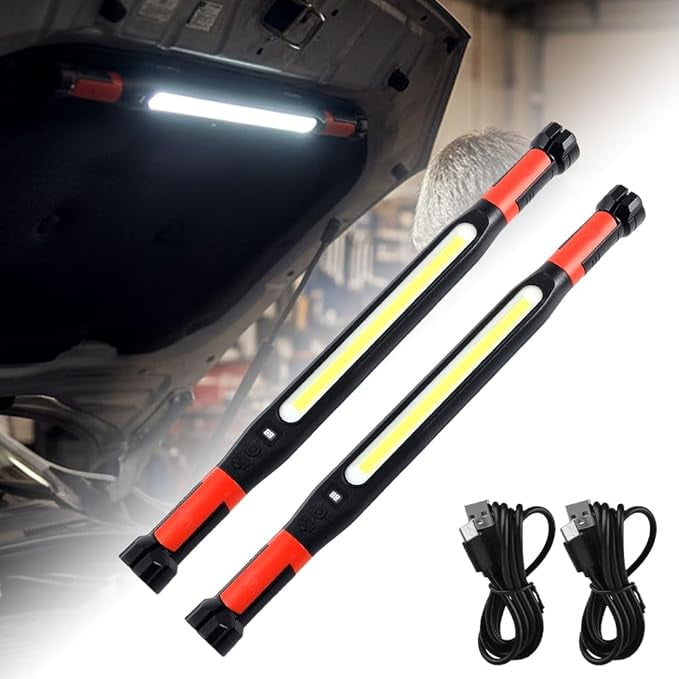 Magnetic Work Light Rechargeable LED, 2026 New Under Hood Magnetic Work ...