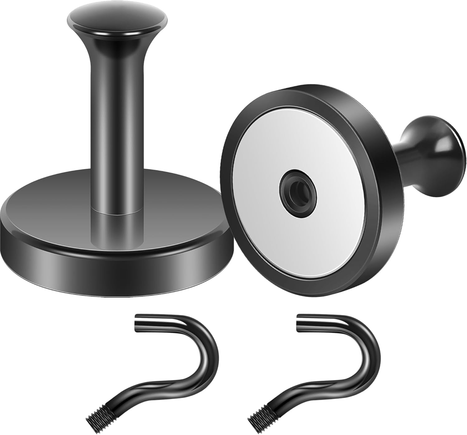 Magnetic Wreath Hanger,170 lb Heavy Duty Magnet Hook,Steel-Tube Base,No ...