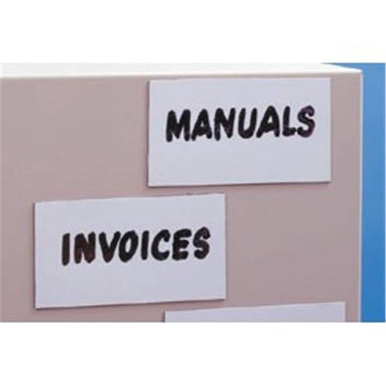 Magnetic Write-On Label Roll - White - 50 ft. x 3 in. - Walmart.com
