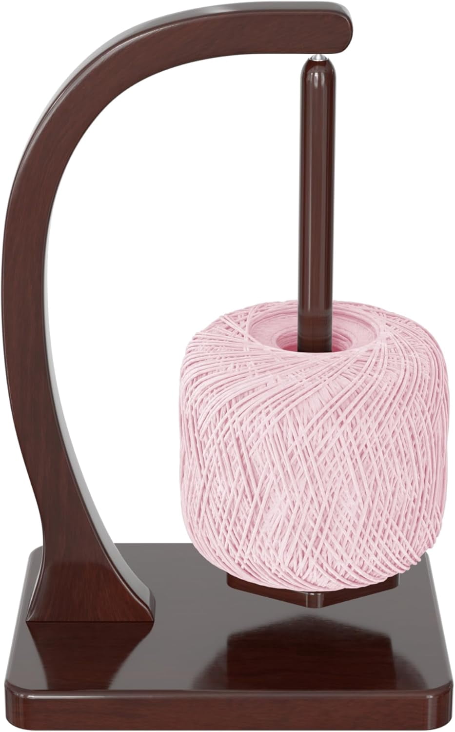 - Magnetic Yarn Ball Holder, Wooden Yarn Holder for Knitting ...
