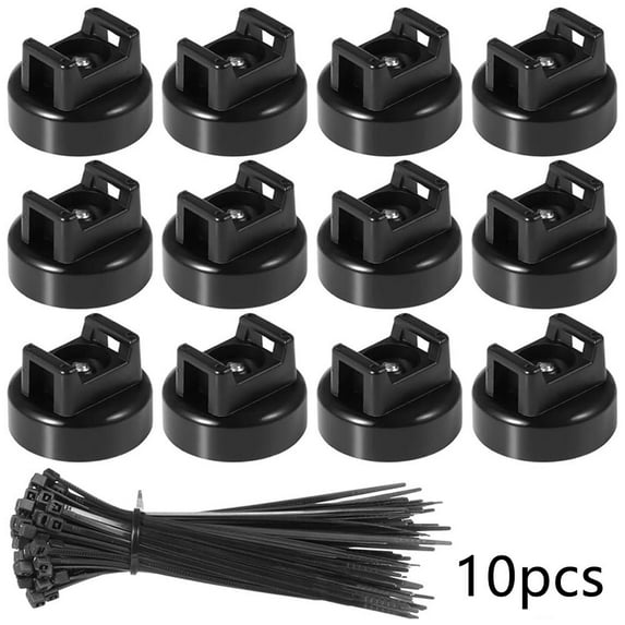 Magnetic Zip Tie Mount Kit – Heavy Duty Magnetic Zip Tie Holders for ...