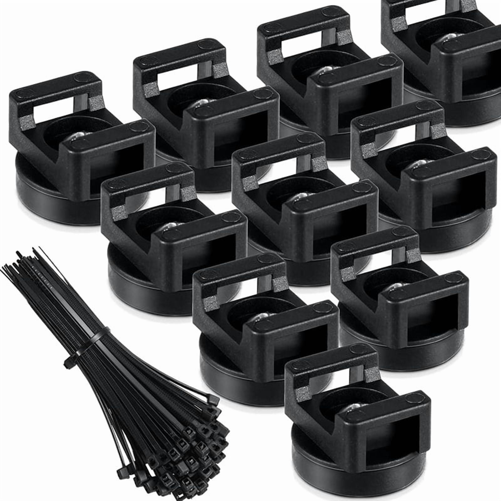 Magnetic Zip Tie Mount Multipurpose Cable Holder Magnets Magnetic Wire ...