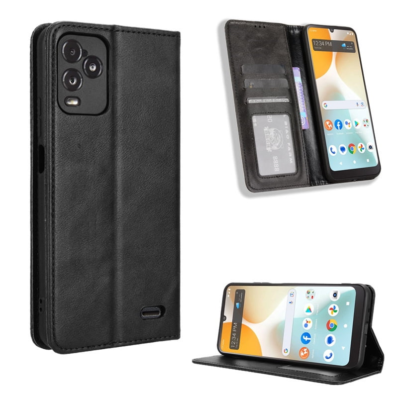Magnetic flip wallet phone leather case for BLU View 5 Pro 4 3 2 C5 Max ...
