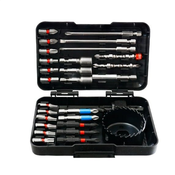 Magnetic for Impact Driver Bit Set Screwdriver Bit Set with Sleeve ...