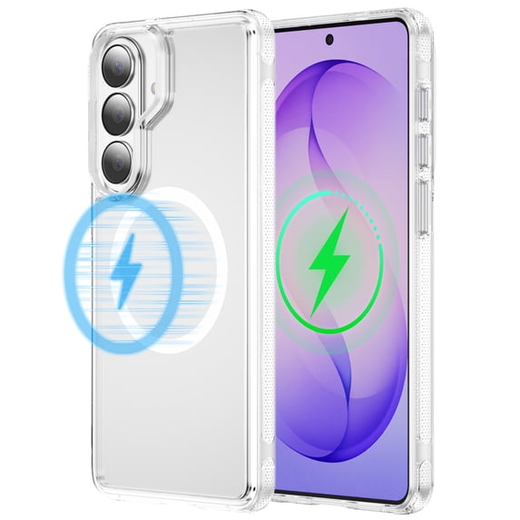 Magnetic for Samsung Galaxy S26 Case (Built-in Magnets) (Military Grade ...