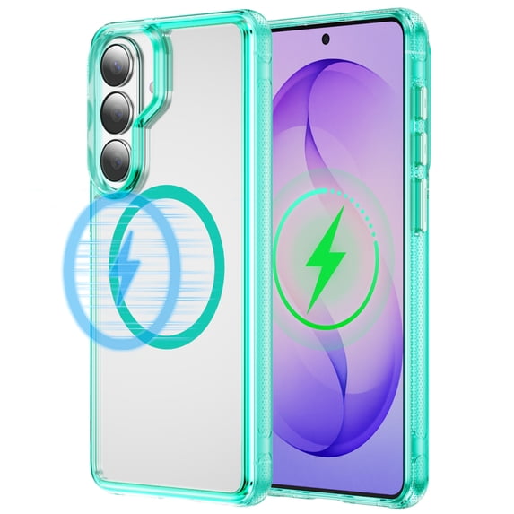Magnetic for Samsung Galaxy S26 Case (Built-in Magnets) (Military Grade ...