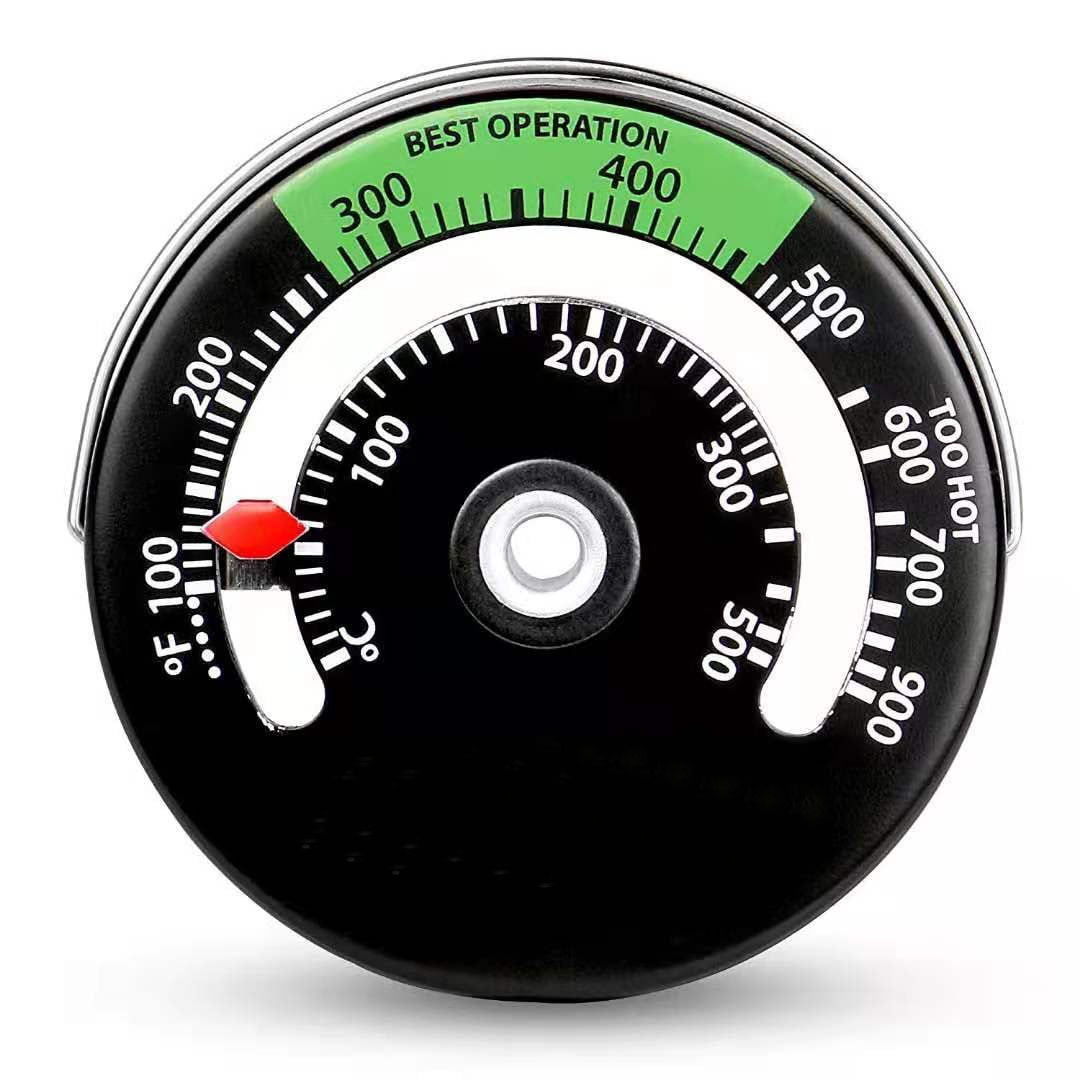 Magnetic furnace thermometer, furnace thermometer used for wooden ...