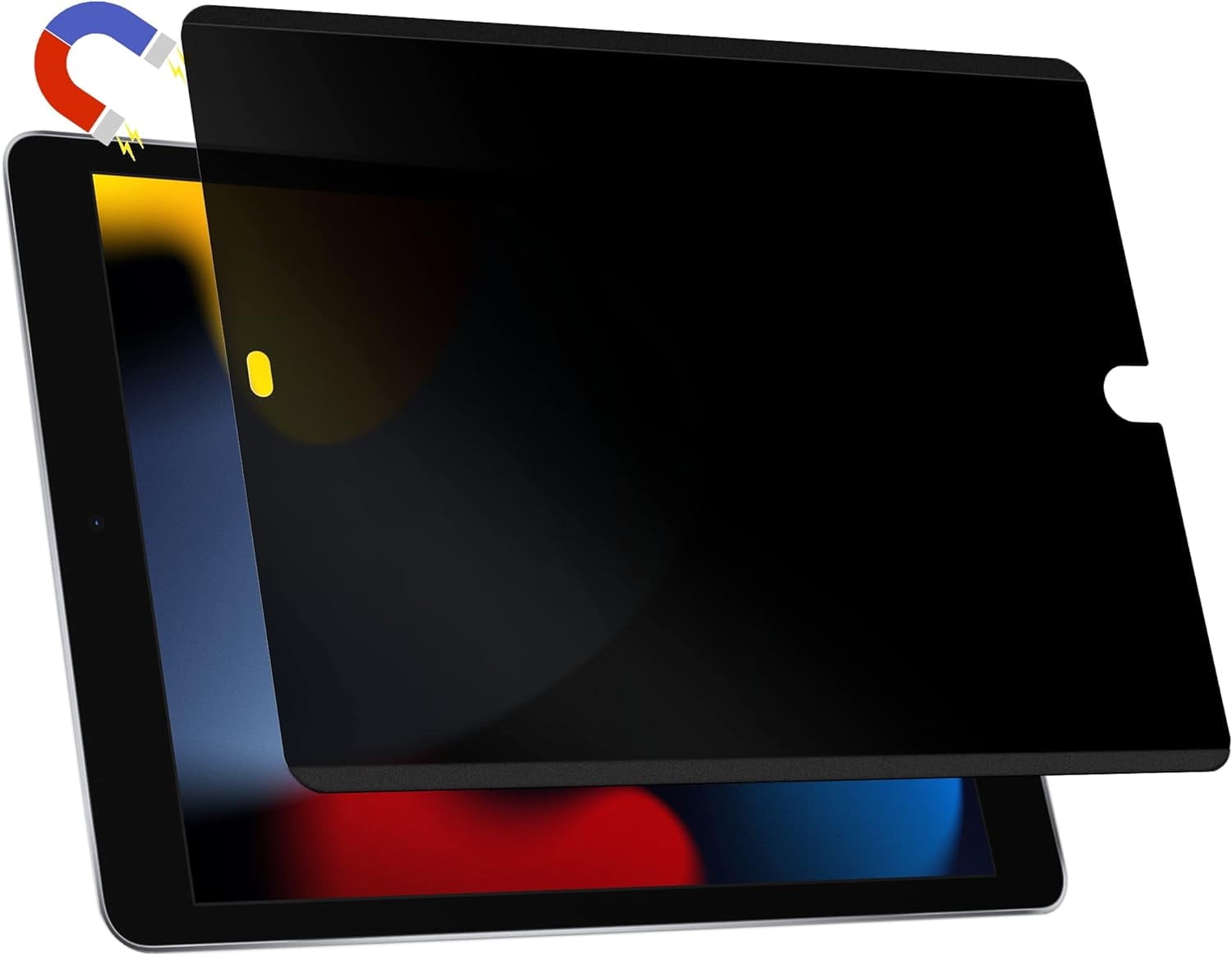 Magnetic iPad 10.2" 9th Generation 2022 Privacy Screen Protector ...