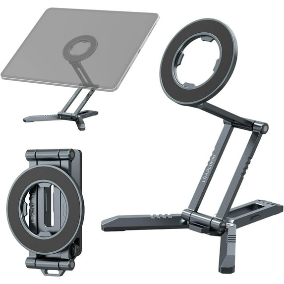 Magnetic iPad Tripod Stand Universal for iPad Pro/Air/Mini & iPhone 15 ...