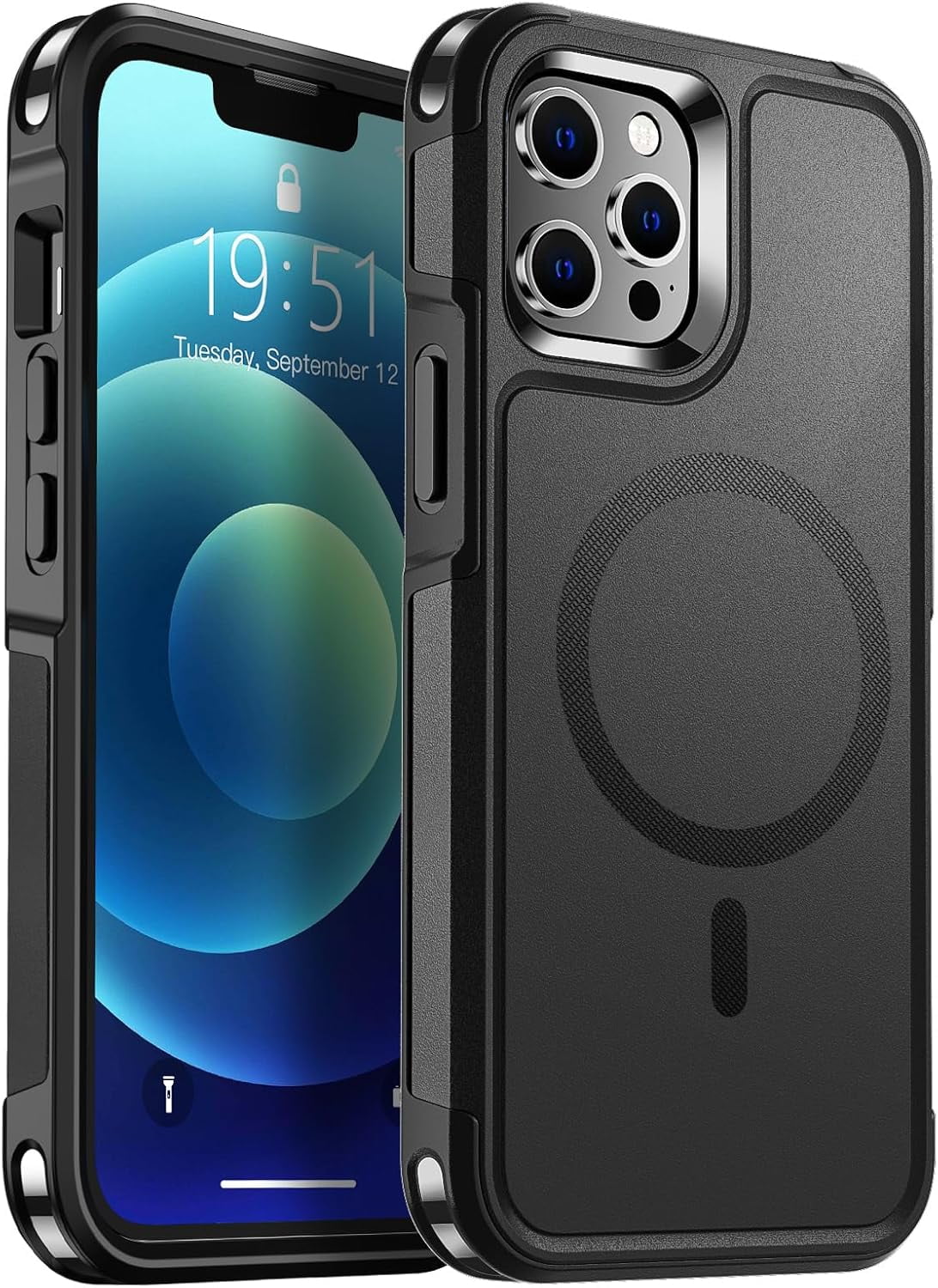 Magnetic for iPhone 12 Pro Max Case, [Compatible with MagSafe][10 FT ...