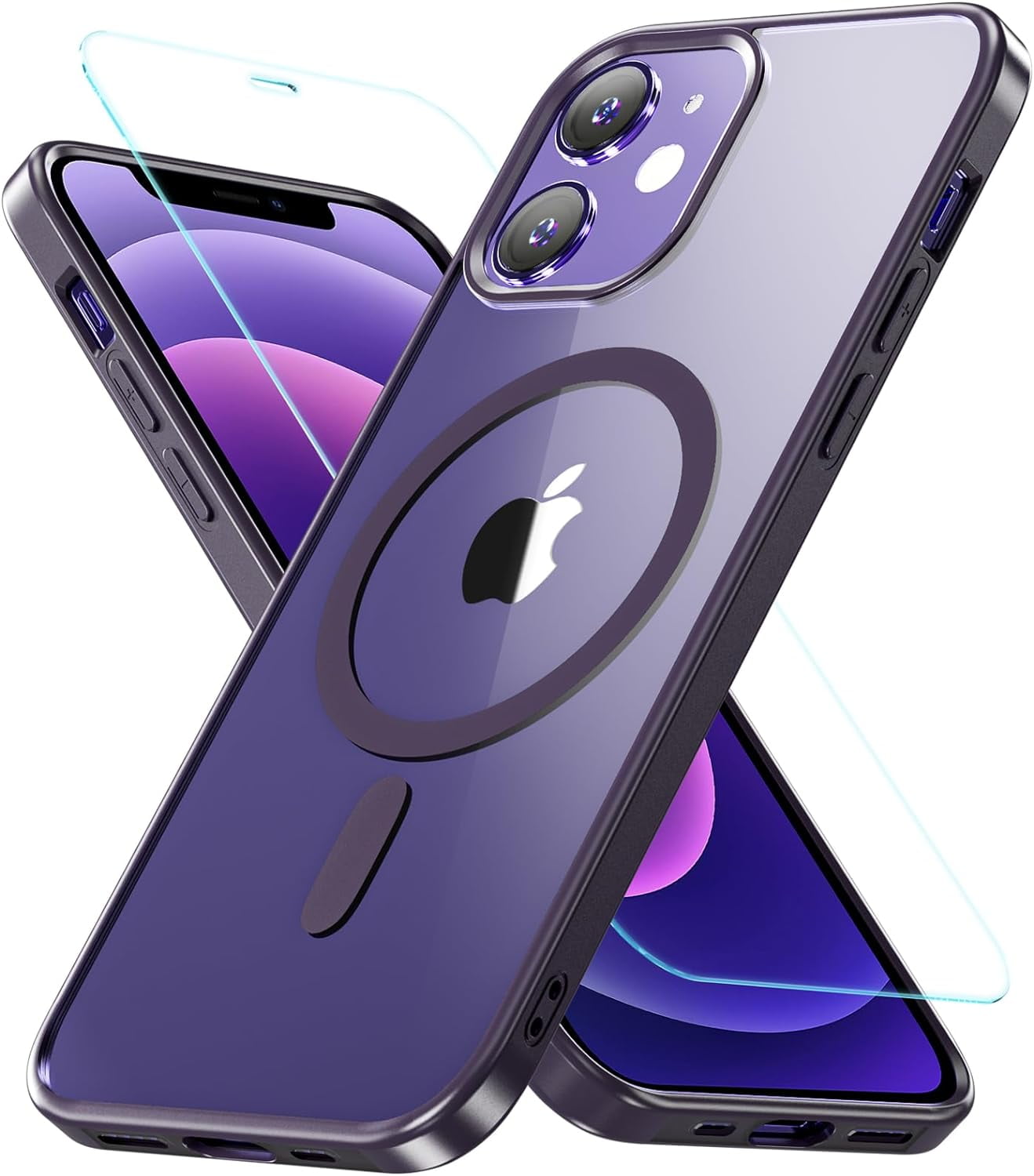 Magnetic for iPhone 12/iPhone 12 Pro Case, Compatible with MagSafe ...