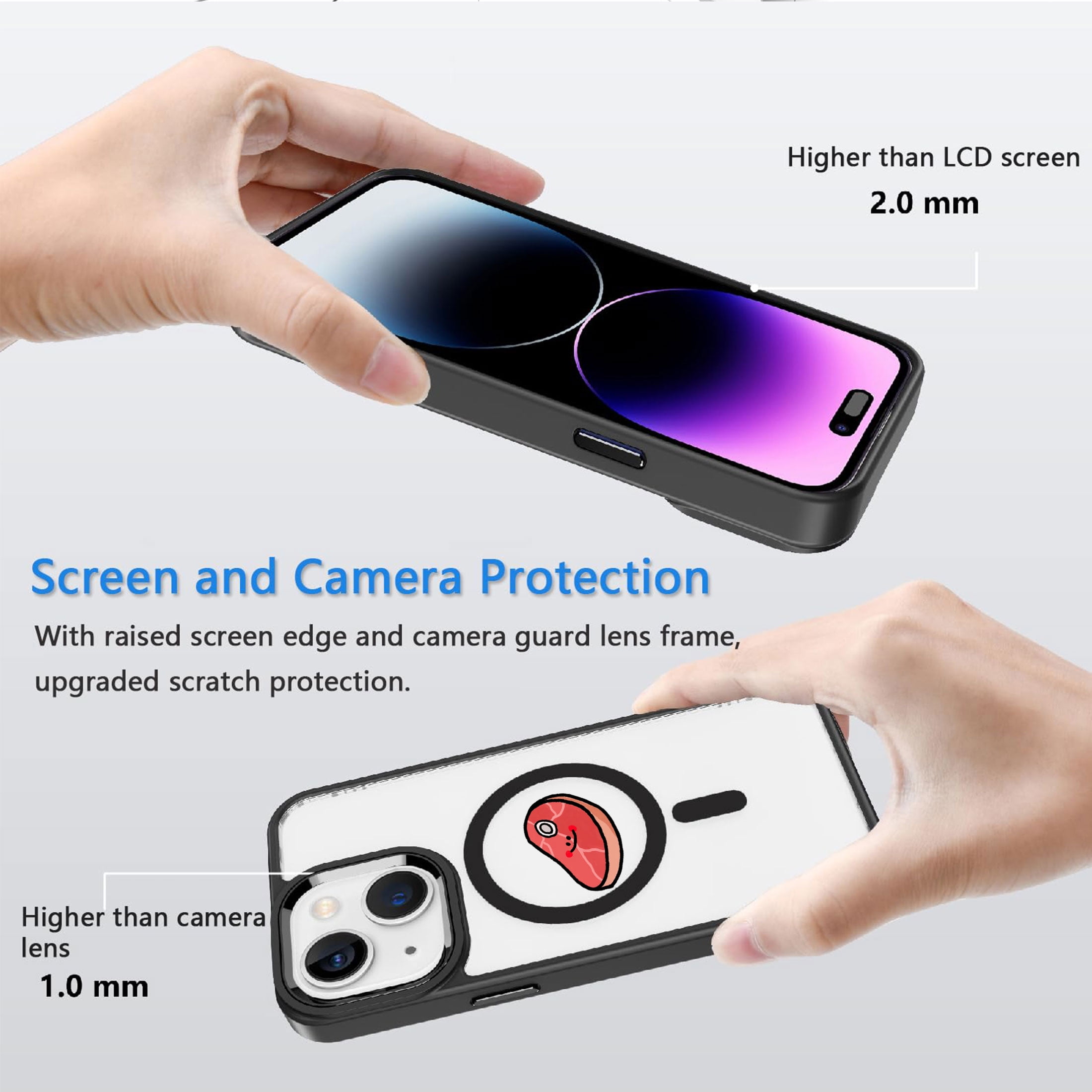 Magnetic for iPhone 13 14 Case & iPhone 15 Pro max (Compatible with ...